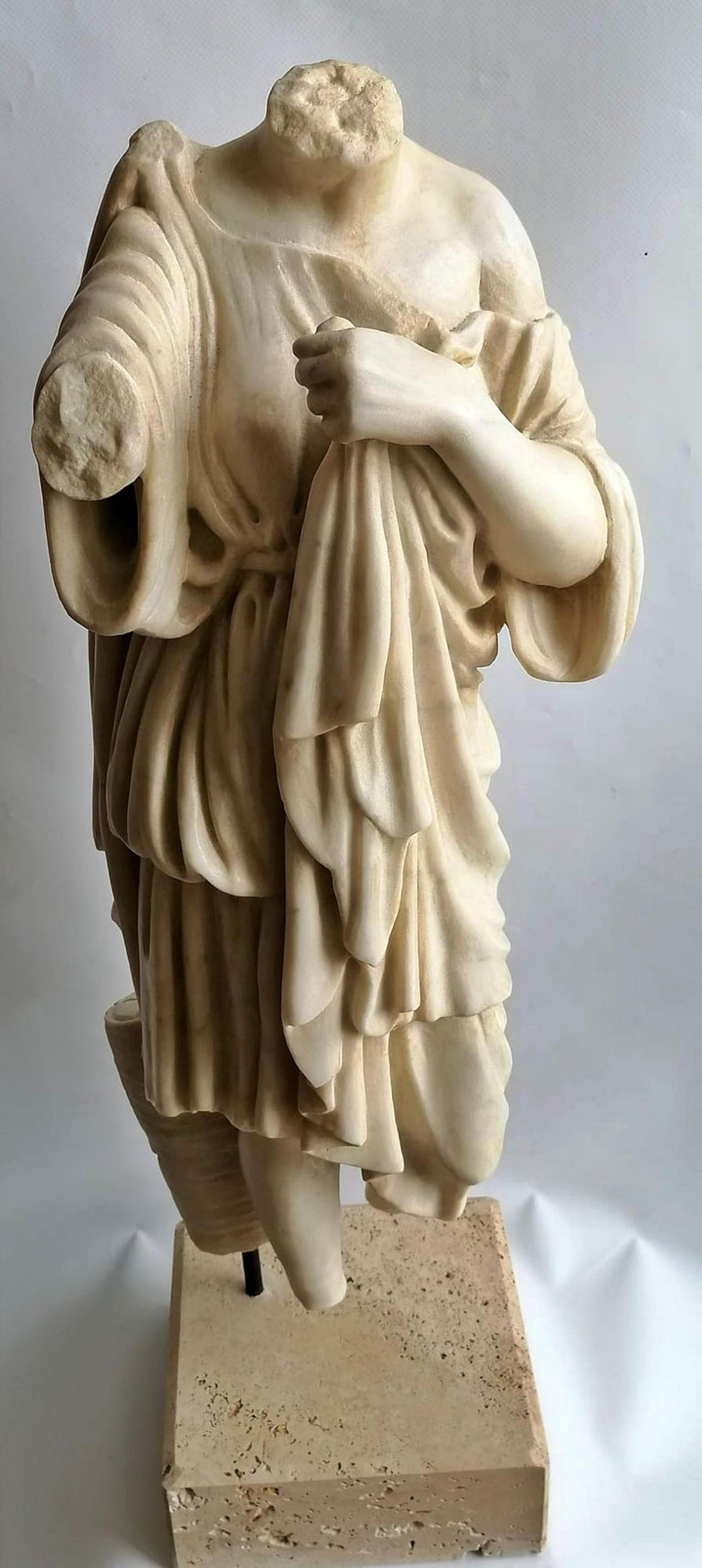 Italian Sculpture "Venus Gabi" Headless Torso Early 20th Century ...