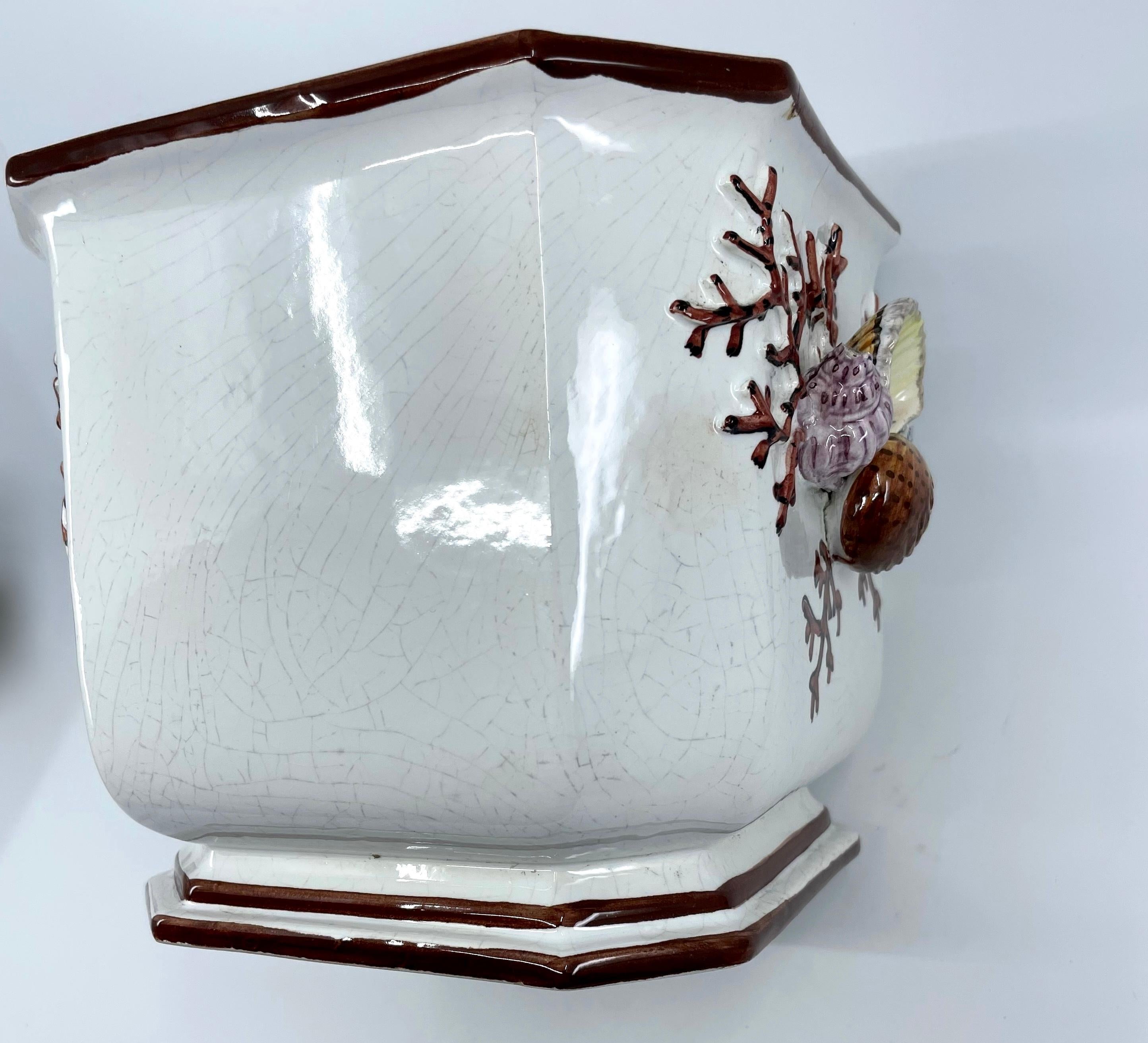 Italian Seashell Cachepot at 1stDibs