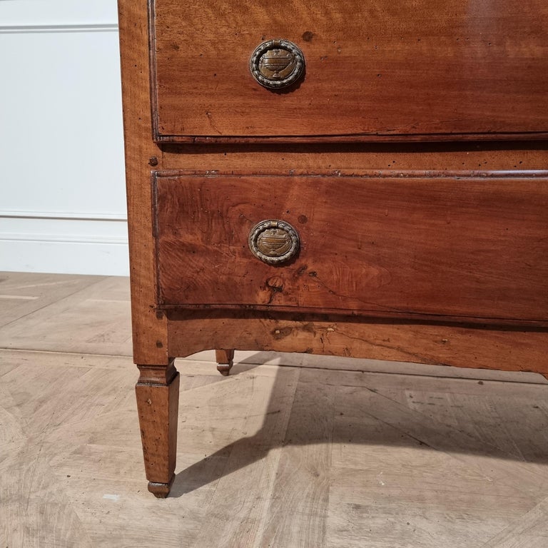 Italian Serpentine Front Commode For Sale at 1stDibs