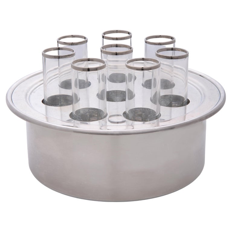 Italian Set for Bar with Vodka Bucket For Sale at 1stDibs