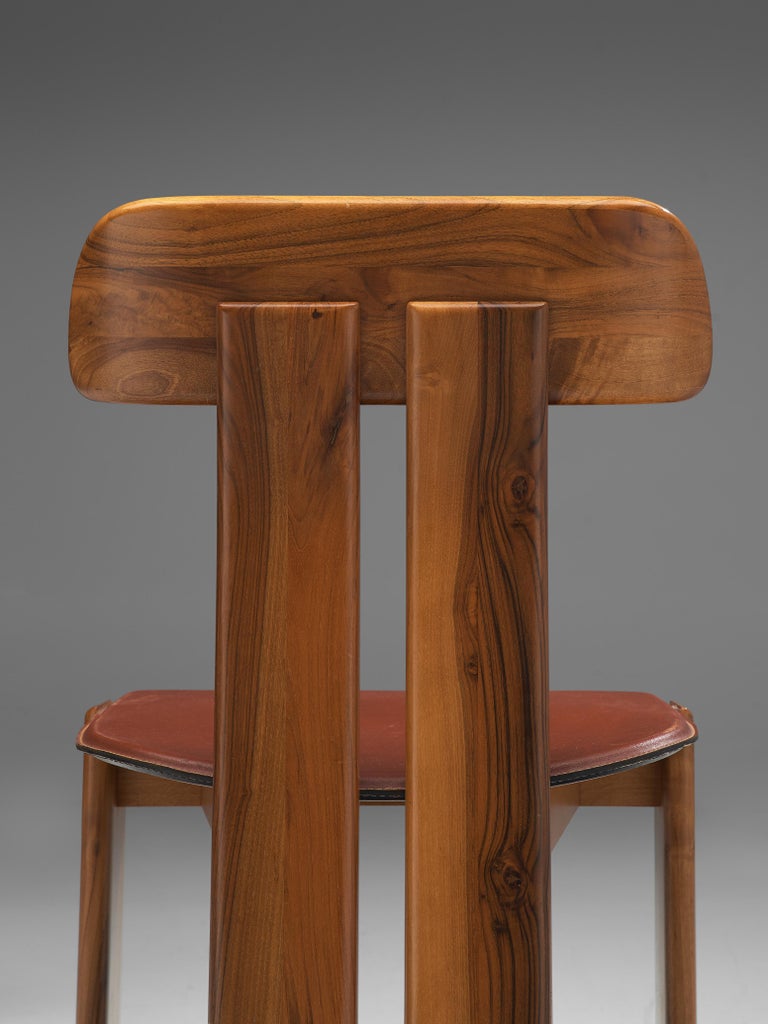 Italian Set of Ten Dining Chairs by Sapporo, 1970s For Sale at 1stDibs