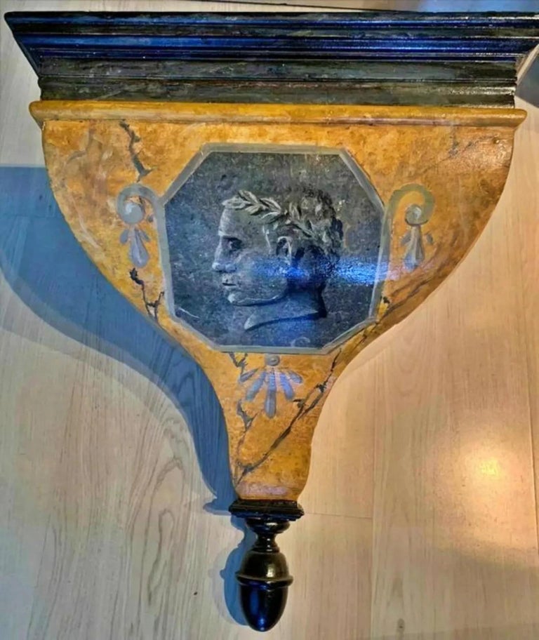 Italian Shelf Depicting the Roman Emperor from the Early 20th Century ...
