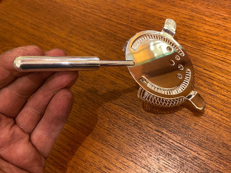 Italian Silverplate Bar Set For Sale at 1stDibs