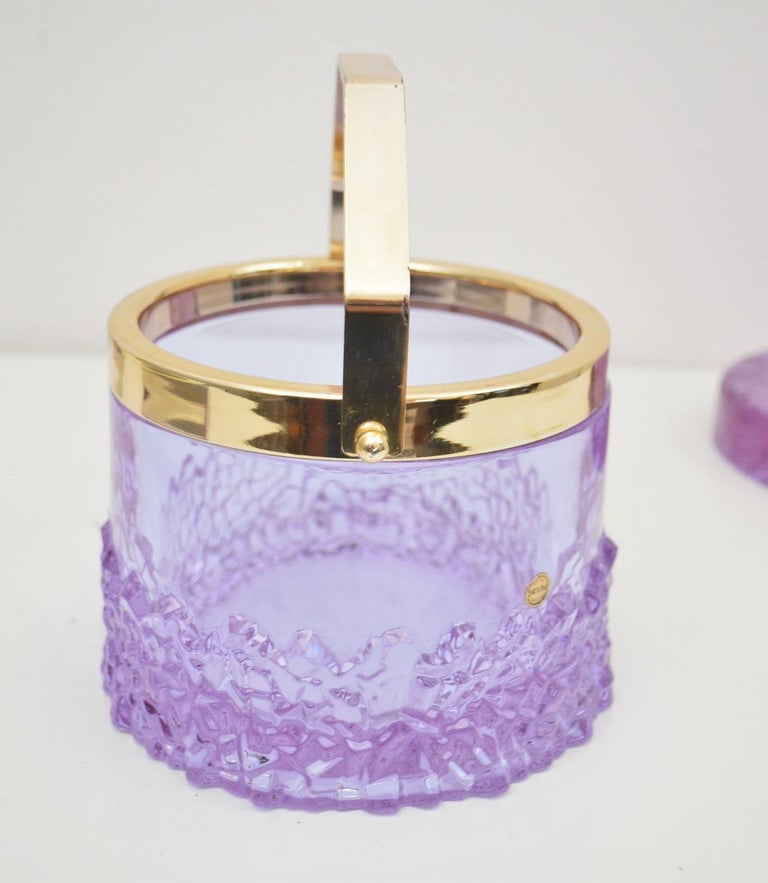 Italian Smoker Set with Cigarette Box and Ice Bucket by Joe Colombo ...