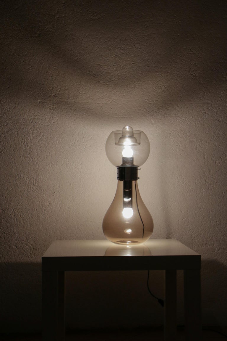 Italian Space Age Iconic Table Lamp "Birillo" by Carlo Nason per ...