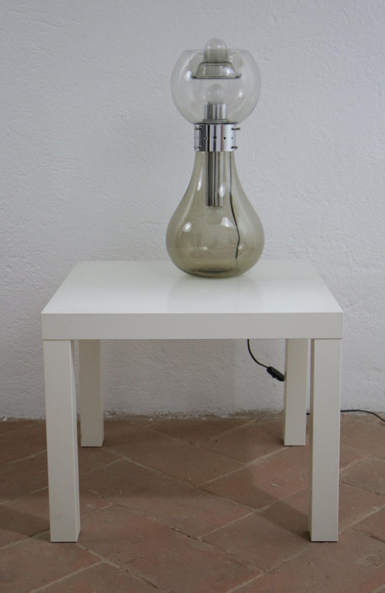 Italian Space Age Iconic Table Lamp "Birillo" by Carlo Nason per ...