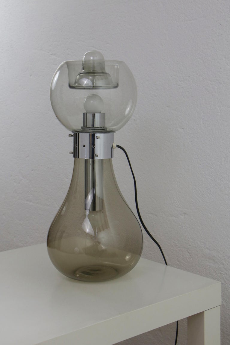 Italian Space Age Iconic Table Lamp "Birillo" by Carlo Nason per ...