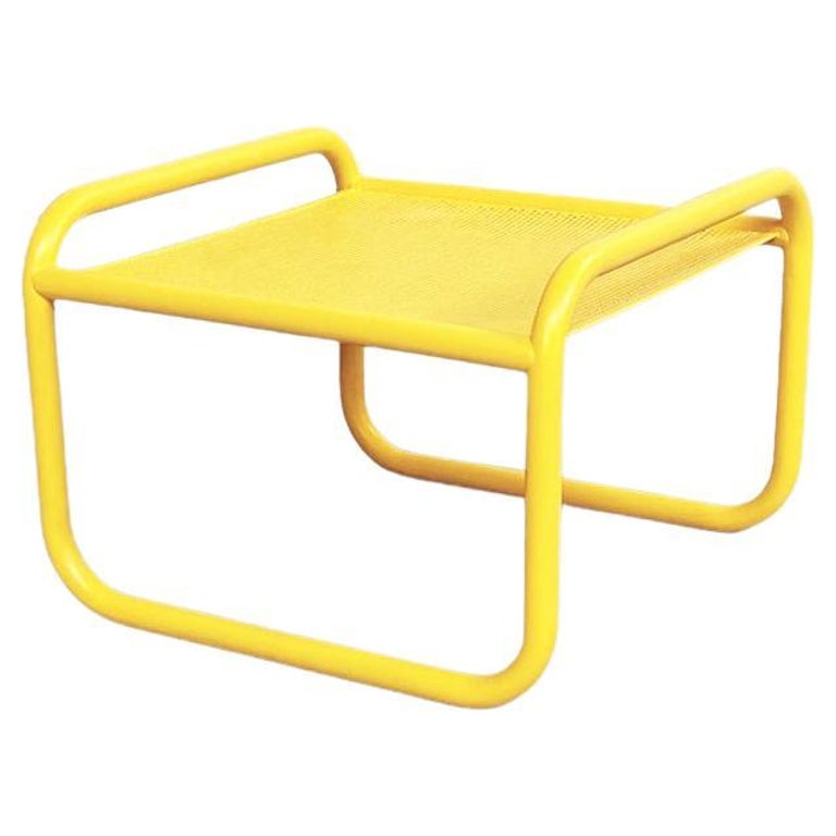Italian Mid-Century Yellow Footstool Locus Solus Gae Aulenti Poltronova ...