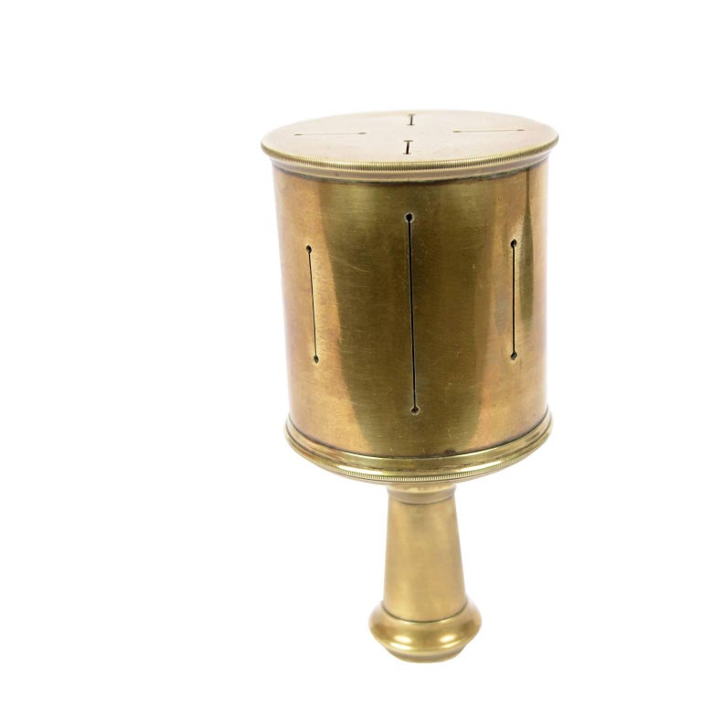 1850 Italian Brass Square Measurement Surveyor Instrument, Scientific ...