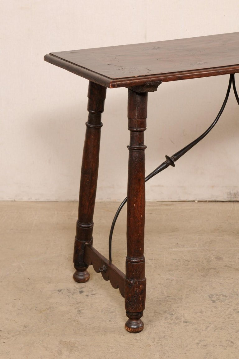 Italian Stretcher Table, Early 19th C at 1stDibs