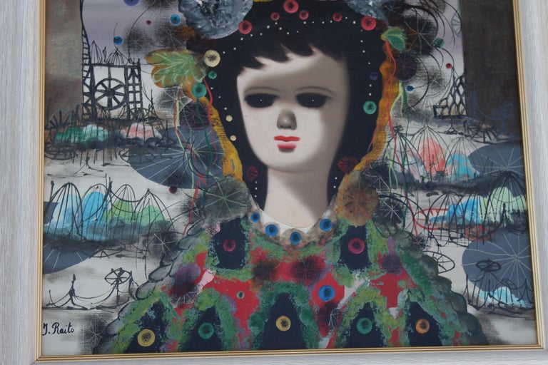 Italian Surrealist Portraits Venice Carnival at 1stDibs