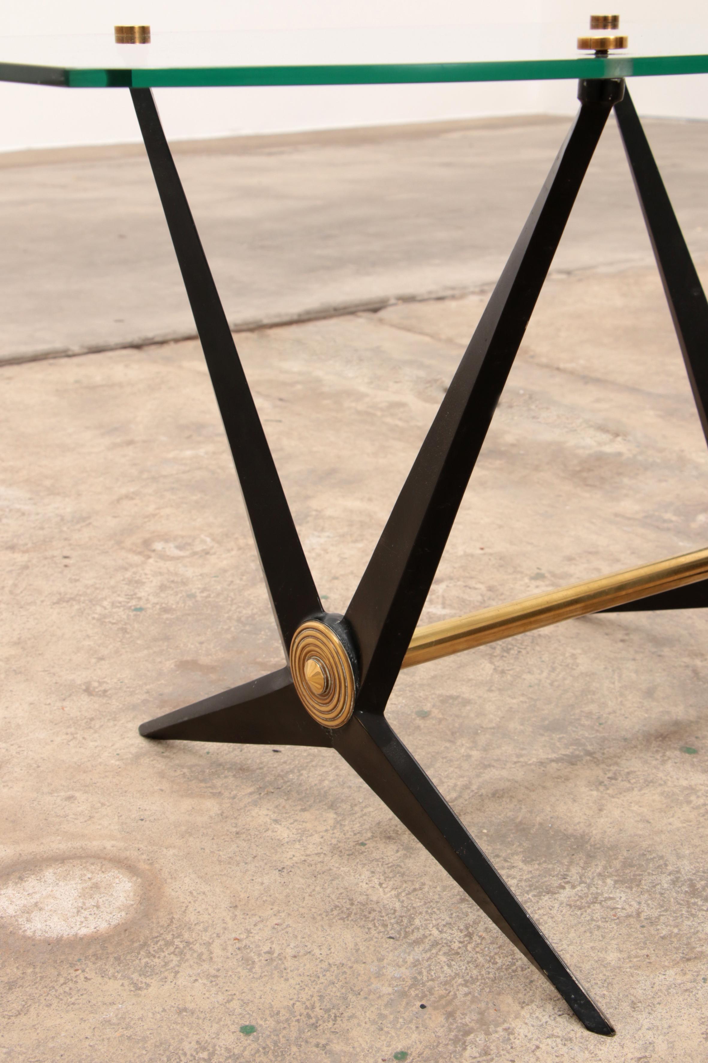 Italian Table Design by Angelo Ostuni 1950, Italy For Sale at 1stDibs