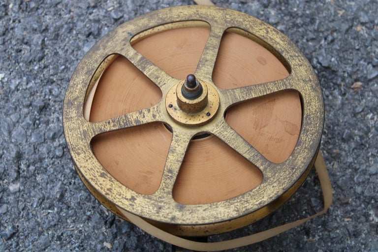 Italian Telegraph in Solid Brass, 1880 For Sale at 1stDibs