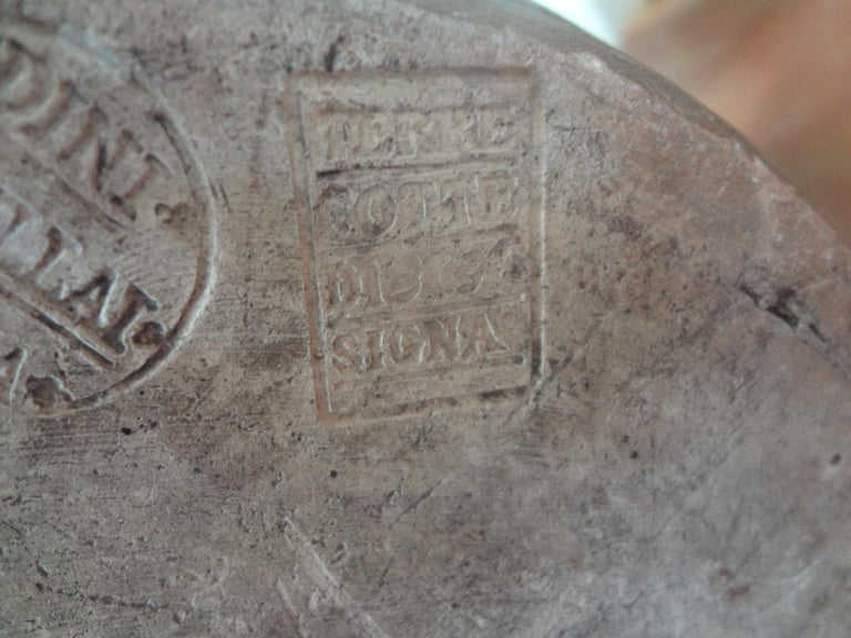 Italian Terracotta Planter by Dini e Cellai Signa For Sale at 1stDibs