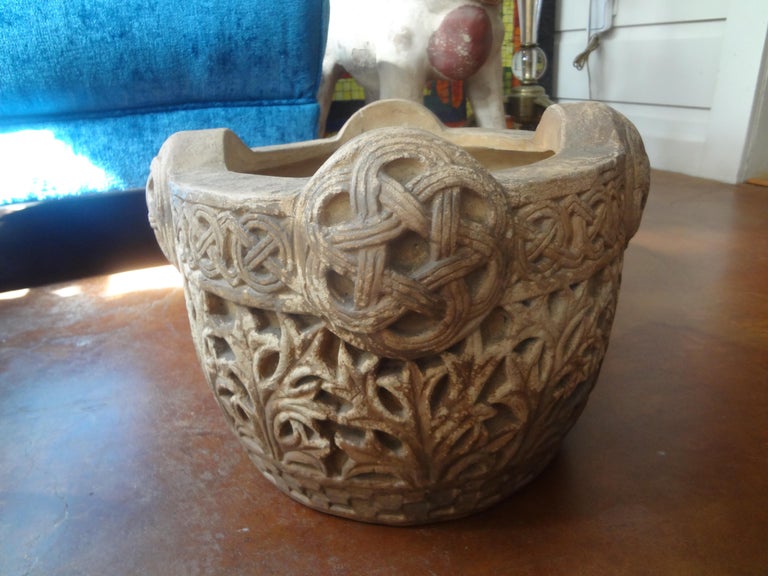 Italian Terracotta Planter by Dini e Cellai Signa For Sale at 1stDibs