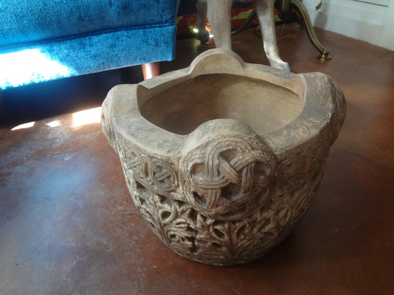 Italian Terracotta Planter by Dini e Cellai Signa For Sale at 1stDibs