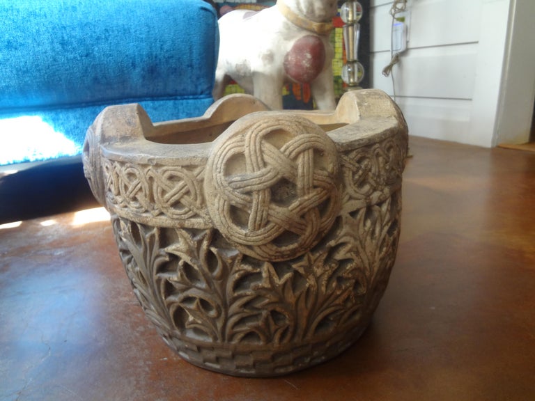 Italian Terracotta Planter by Dini e Cellai Signa For Sale at 1stDibs