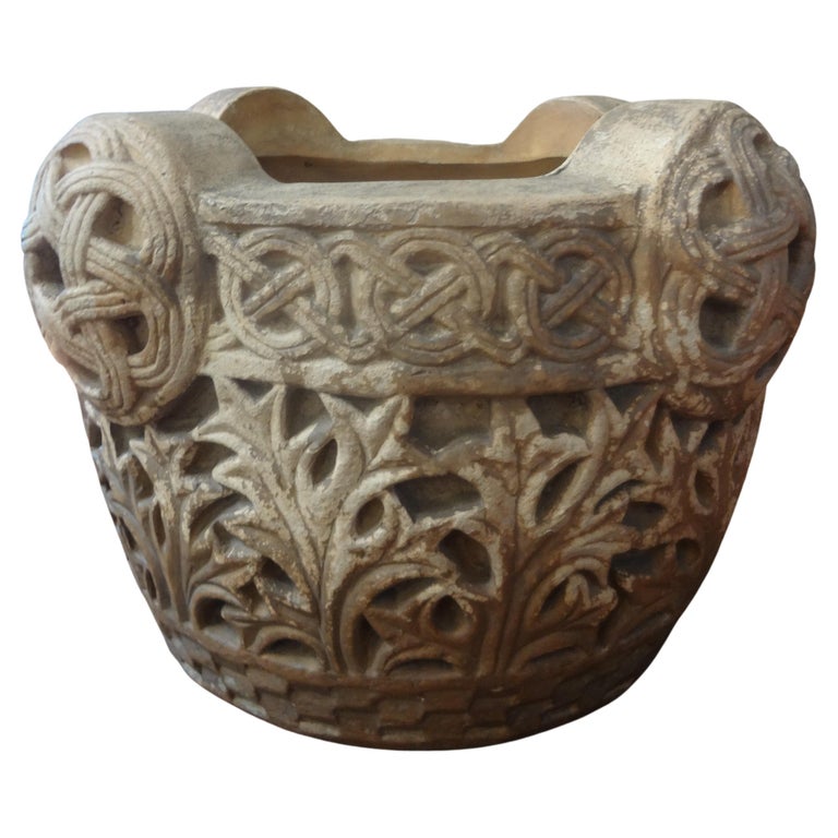 Italian Terracotta Planter by Dini e Cellai Signa For Sale at 1stDibs