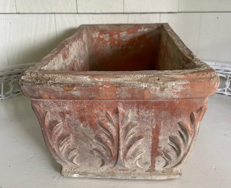 Italian Terracotta Planter For Sale at 1stDibs