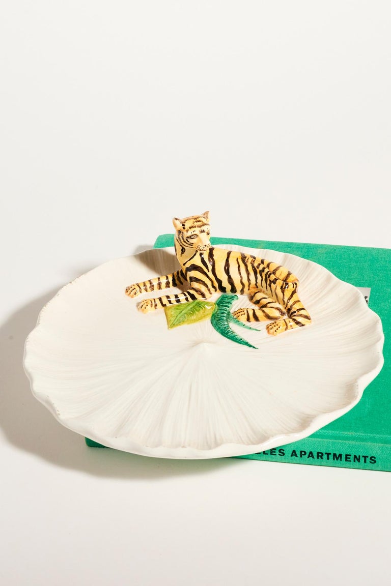 Italian Tiger Platter at 1stDibs