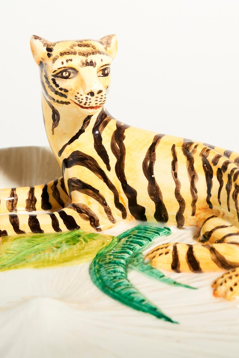 Italian Tiger Platter at 1stDibs