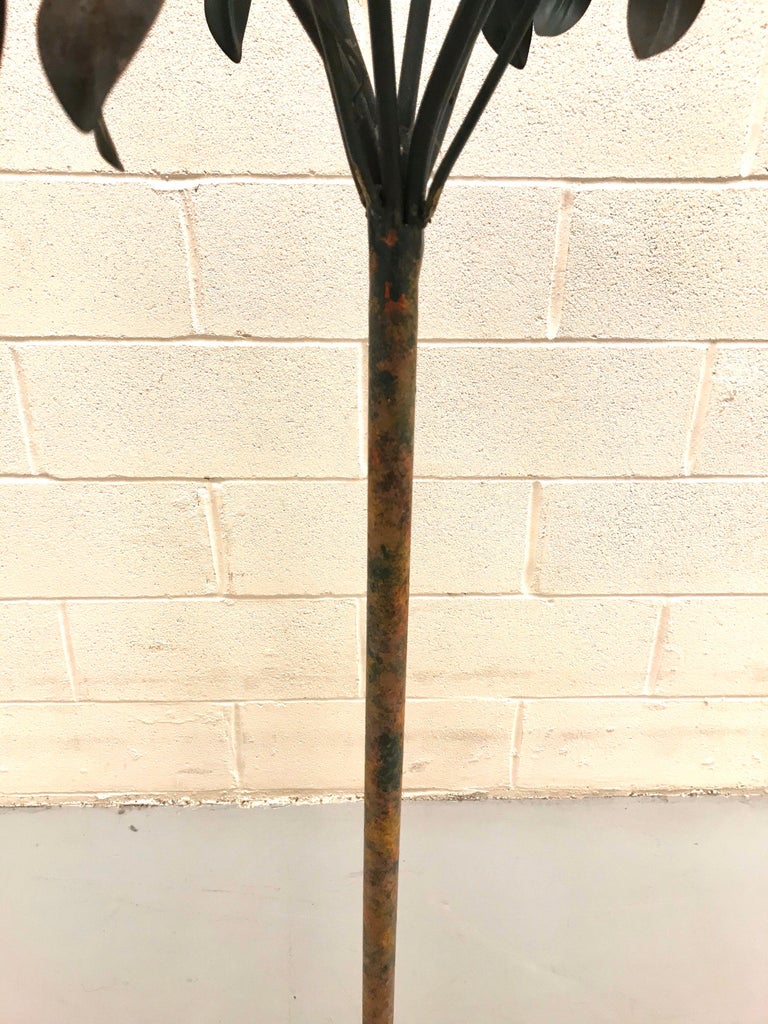 Italian Tole Metal Orange Tree For Sale at 1stDibs