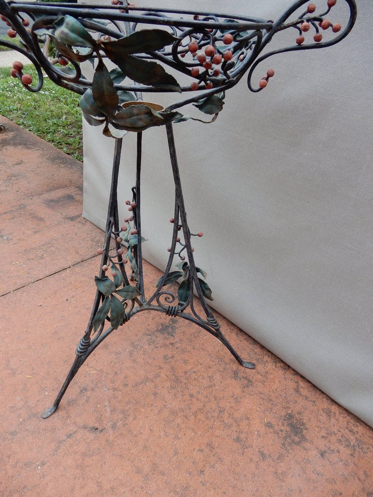 Italian Tole Pair of Planters or Tables For Sale at 1stDibs