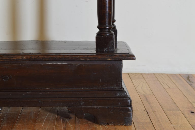 Italian, Tuscany, Baroque Walnut Shallow Chest on Stand, 17th Century ...