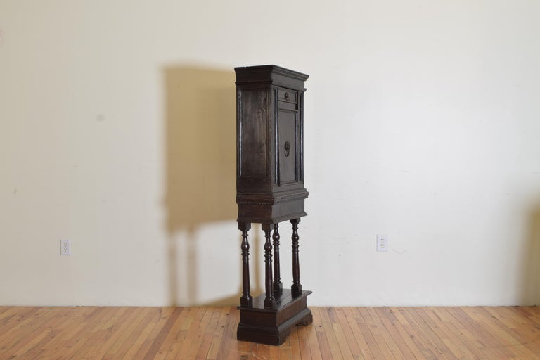 Italian, Tuscany, Baroque Walnut Shallow Chest on Stand, 17th Century ...