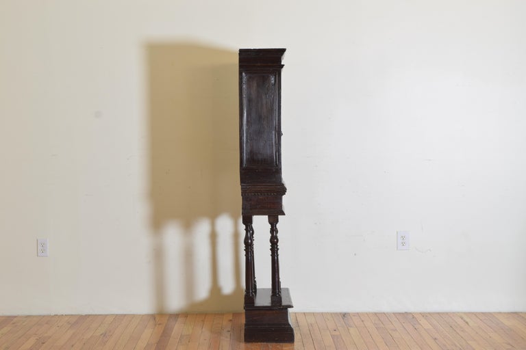 Italian, Tuscany, Baroque Walnut Shallow Chest on Stand, 17th Century ...