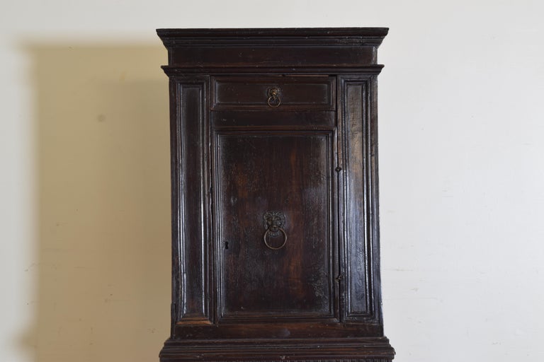 Italian, Tuscany, Baroque Walnut Shallow Chest on Stand, 17th Century ...