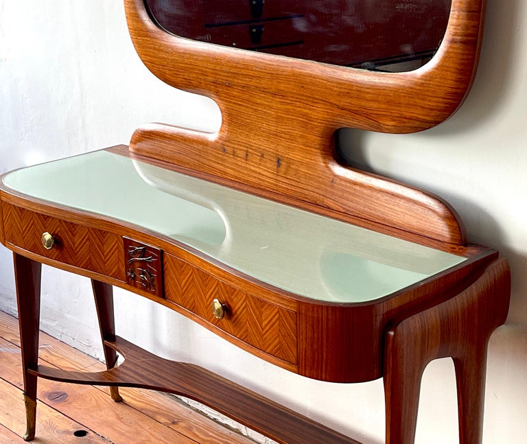 1940's Italian Vanity Console For Sale at 1stDibs