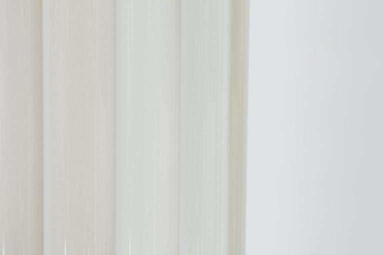 Italian Venetian, Floor Lamp, in Blown Murano Glass, Sanded ...