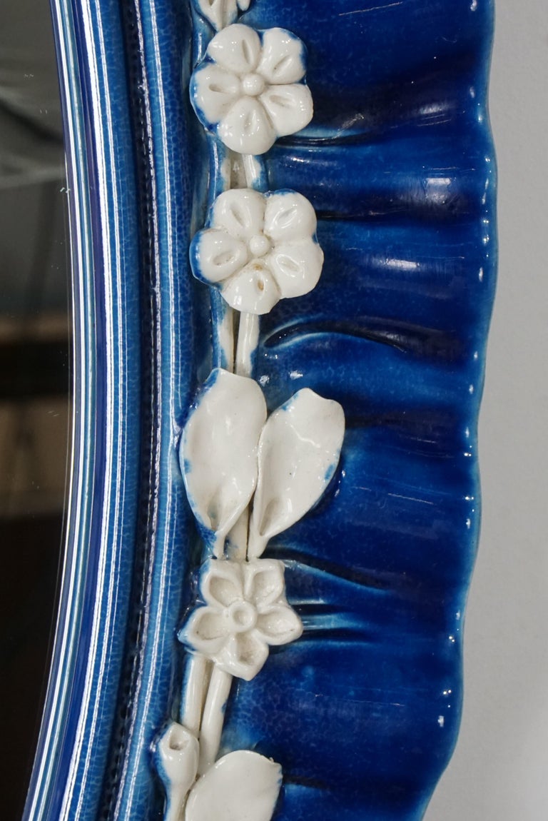 Italian Venetian Porcelain Mirror at 1stDibs
