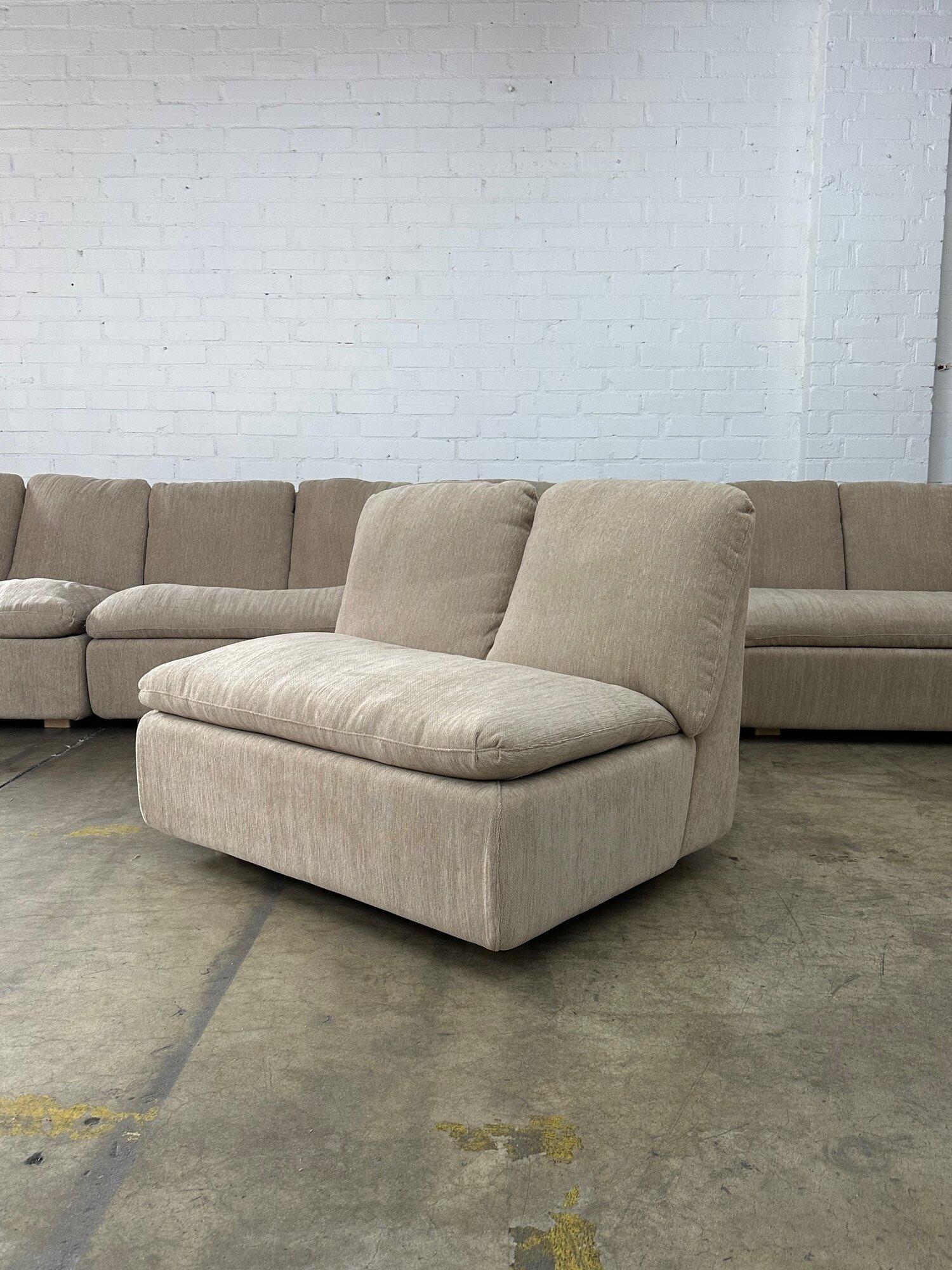 Italian vintage Modular sofa- sold separately For Sale at 1stDibs
