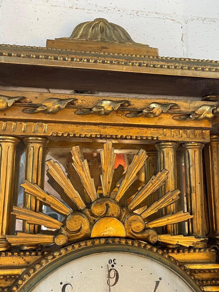 Italian Wall Clock For Sale at 1stDibs