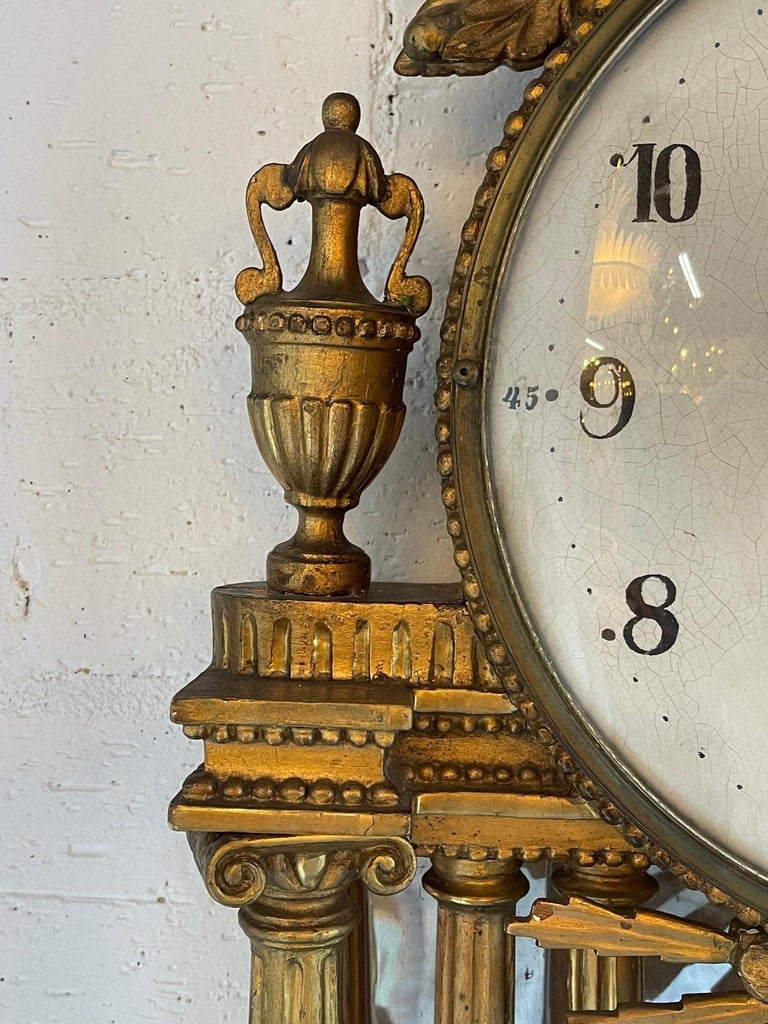 Italian Wall Clock For Sale at 1stDibs