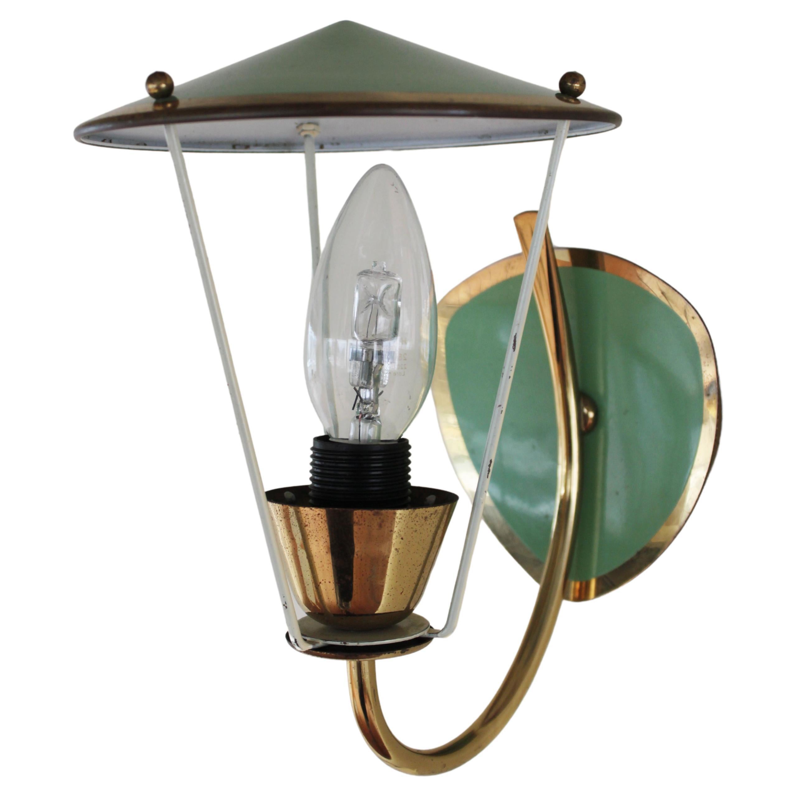 Italian wall lamp For Sale at 1stDibs