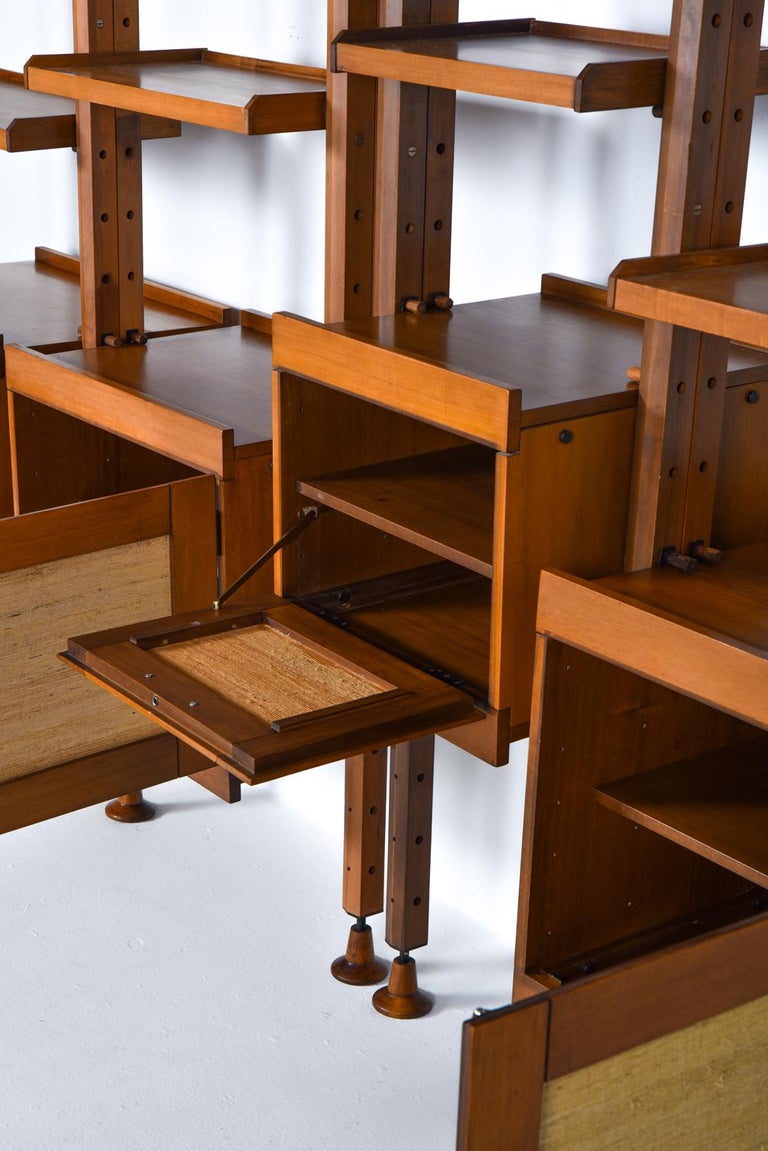 Italian Wall Unit by Leonardo Fiori for ISA Bergamo at 1stDibs