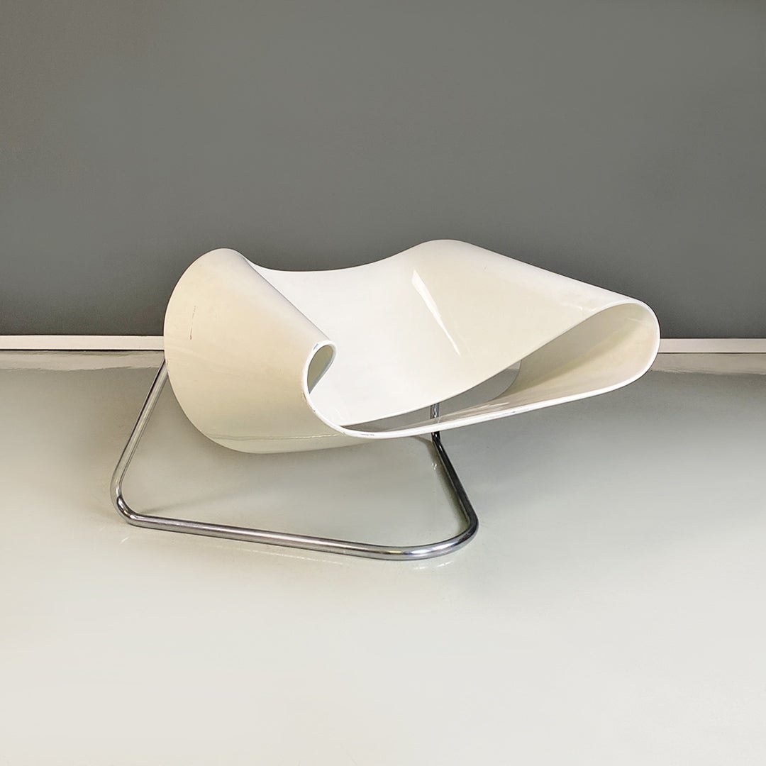 Black Ribbon Chair "CL9" by Cesare Leonardi and Franca Stagi for ...
