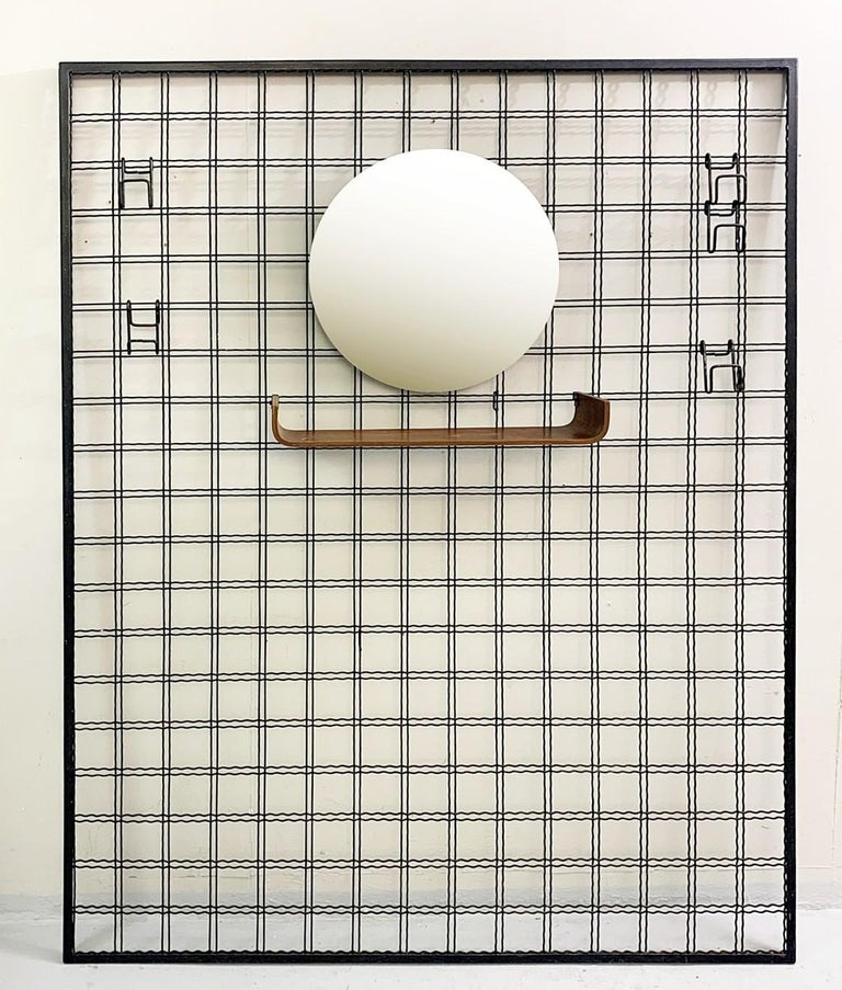 Italian Wire Coat Rack For Sale at 1stDibs