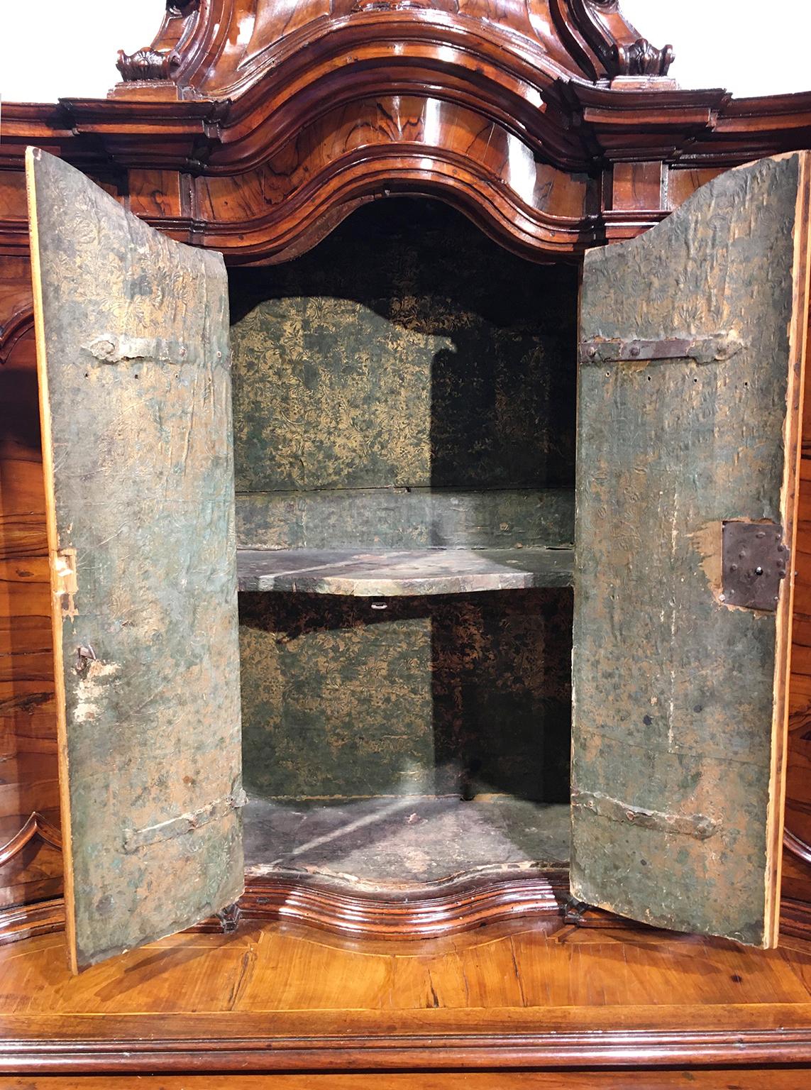 Ancient Italian Writing Desk with Upper Cabinet Milan, Circa 1730 For ...