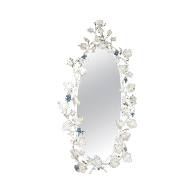 Italian Wrought Iron Grape Vine Mirror For Sale at 1stDibs | china ...