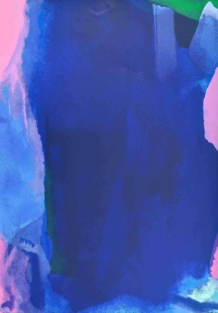 Italo Bressan - The Visible of the Invisible-Blue Composition ...