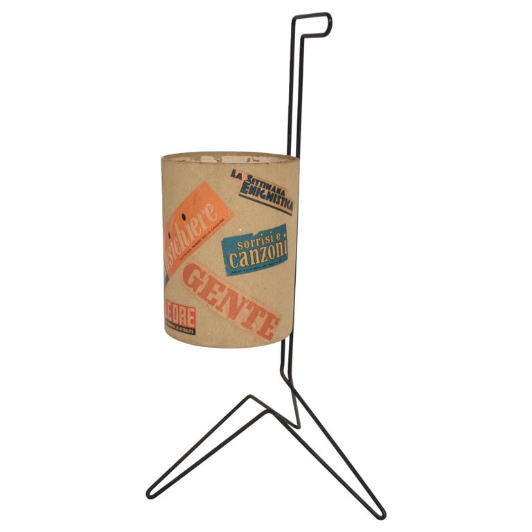 Italy 1960s Exciting Pop Art Sculptural Iron Stand w/ Catch it All ...