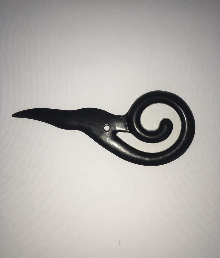 Italy, 1980, Post-Modern Abstract Red Laquered Bronze Sculpture ...