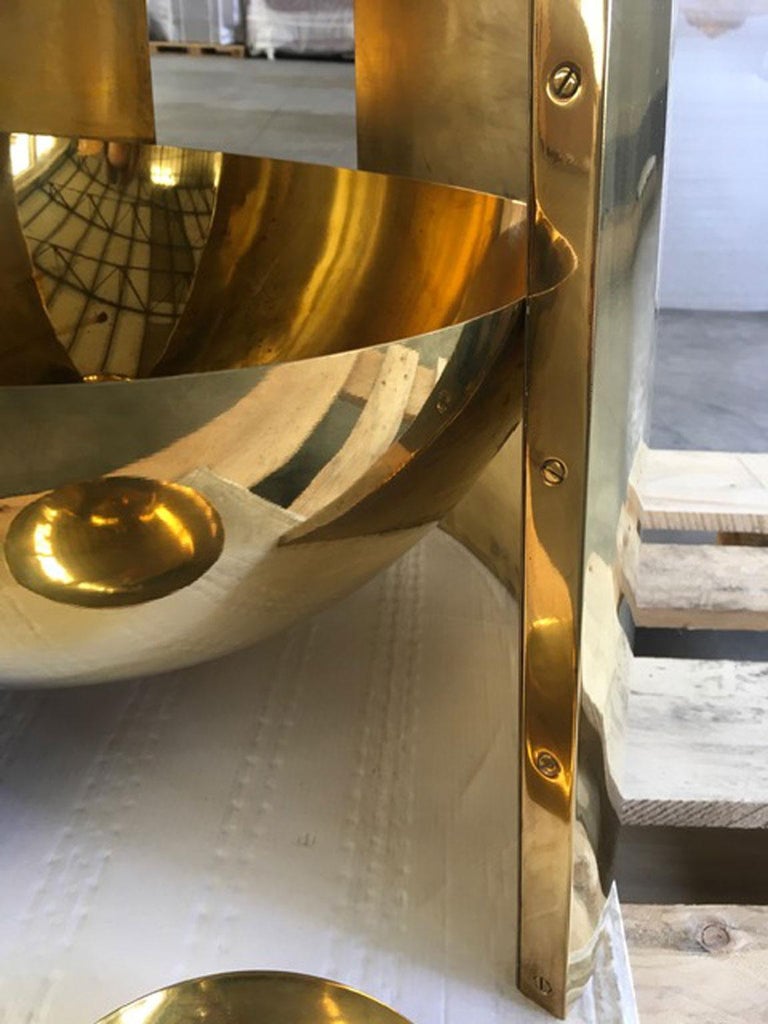 Italy 2017 André Fu Brass Abstract Sculpture For Sale at 1stDibs