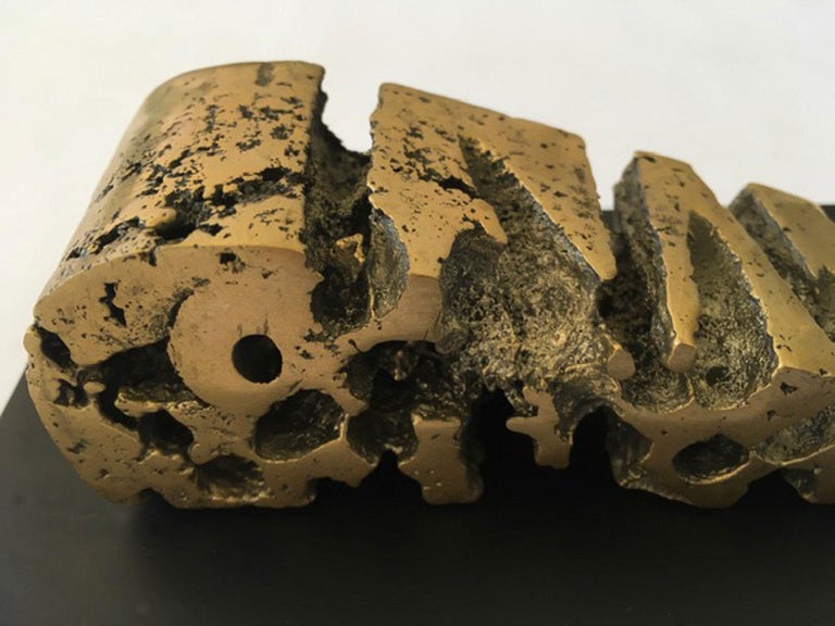 Italy 1980 Abstract Multiple Bronze Cheese Shape Forma Formaggio For ...
