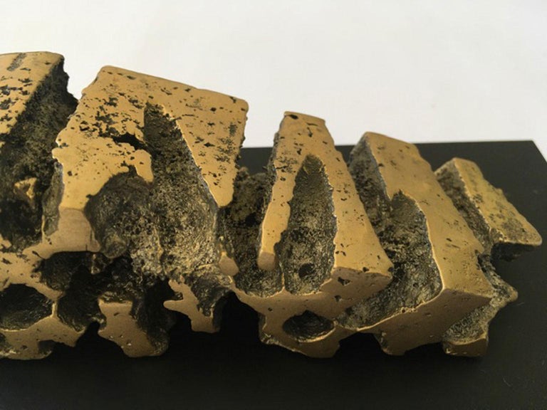Italy 1980 Abstract Multiple Bronze Cheese Shape Forma Formaggio For ...