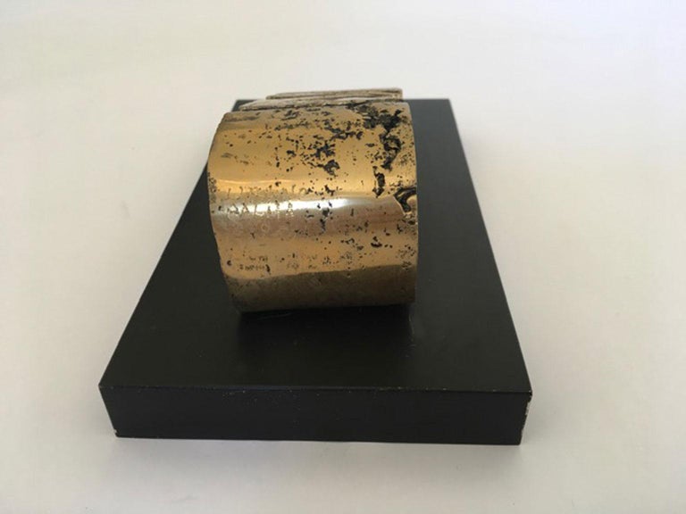 Italy 1980 Abstract Multiple Bronze Cheese Shape Forma Formaggio For ...